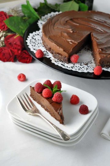 Double Chocolate Mousse Torte - Flavour and Savour