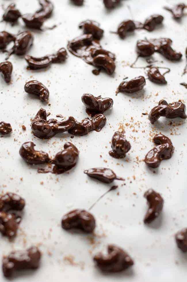 Sweet and Sea Salty Chocolate Cashews - Flavour and Savour