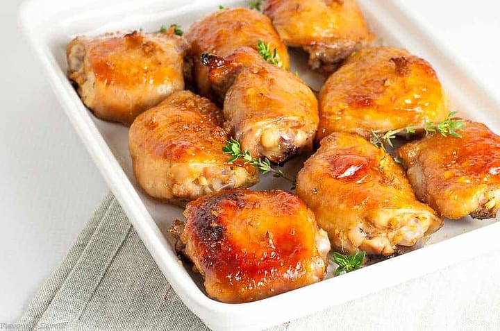 Paleo Maple Garlic Glazed Chicken - Flavour and Savour
