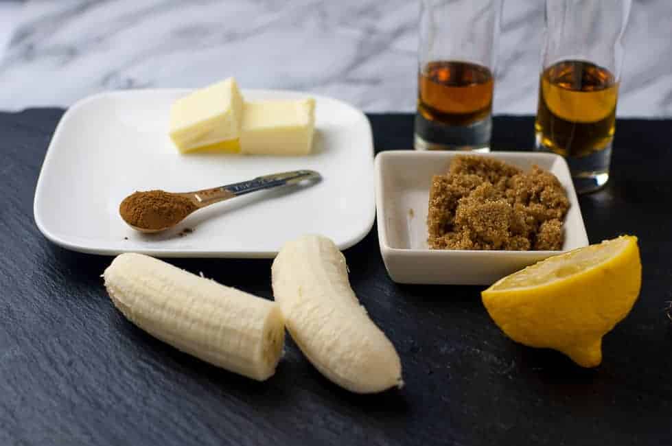 Caribbean Rum Bananas Flambé with Amaretto - Flavour and Savour