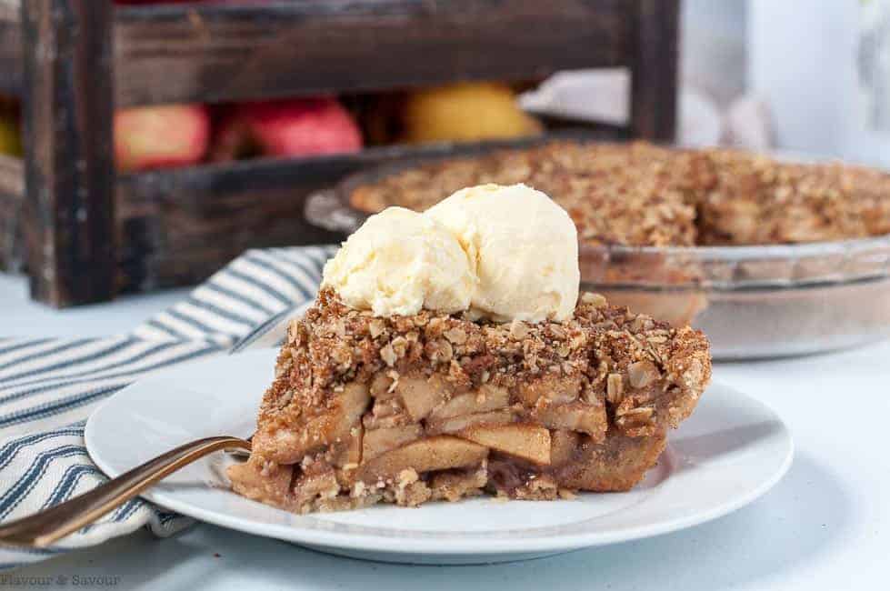 Gluten Free Dutch Apple Pie With Almond Flour Crust Flavour And Savour