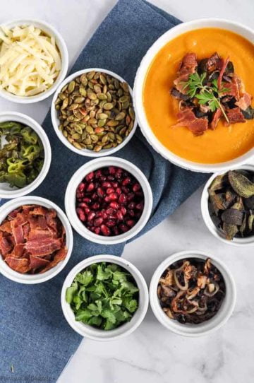 Healthy Soup Topping Ideas and Garnishes - Flavour and Savour