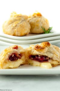 Cranberry Walnut Beggars' Purses Appetizer - Flavour and Savour