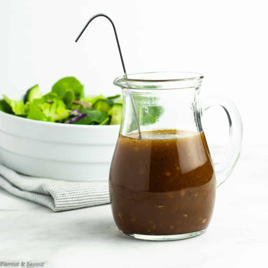 Easy Maple Balsamic Dressing - Flavour and Savour