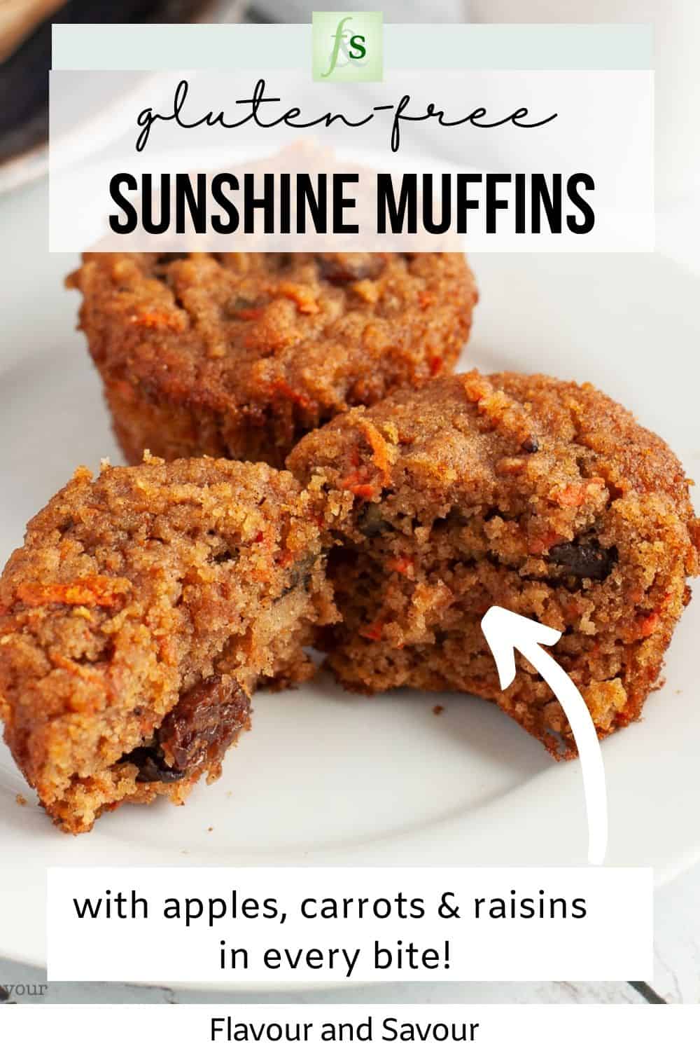 Gluten-free Sunshine Muffins - Flavour and Savour