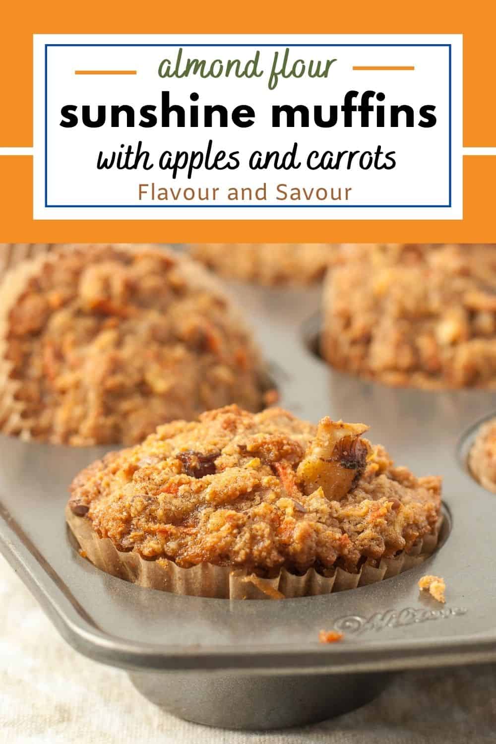 Gluten-free Sunshine Muffins - Flavour and Savour