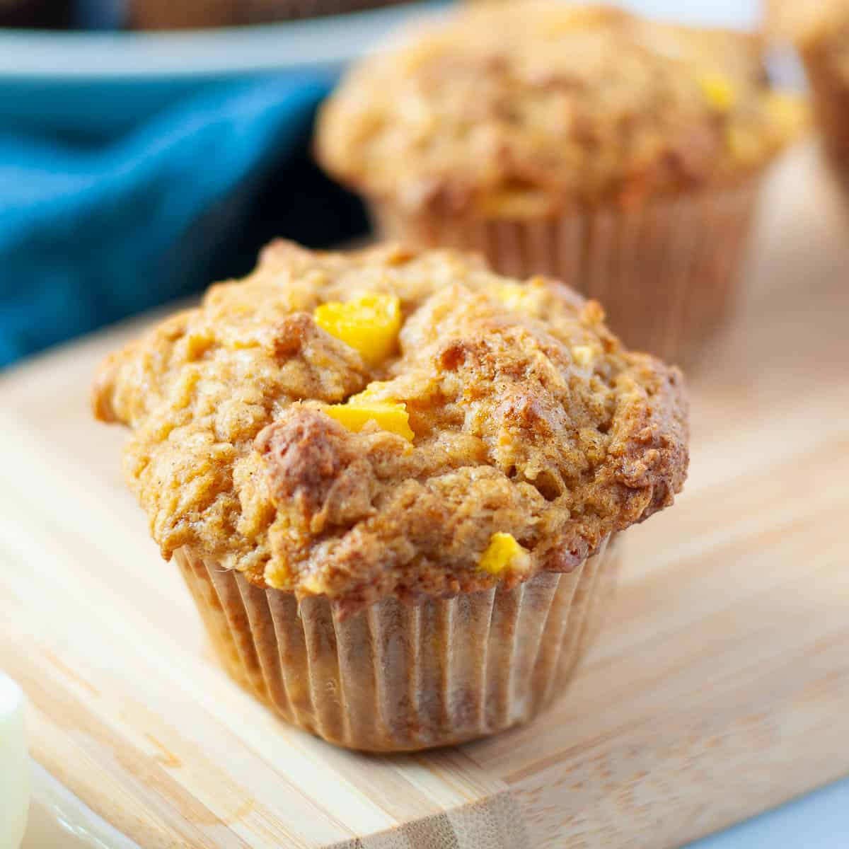 Gluten-Free Tropical Mango Muffins with Coconut - Flavour and Savour