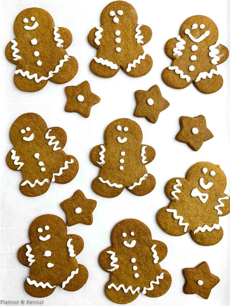 Traditional and Reliable Gingerbread cut-out cookies - Flavour and Savour