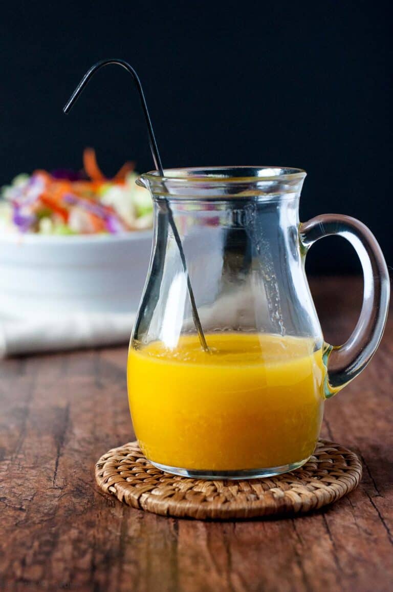 Easy Ginger-Orange Dressing - Flavour and Savour