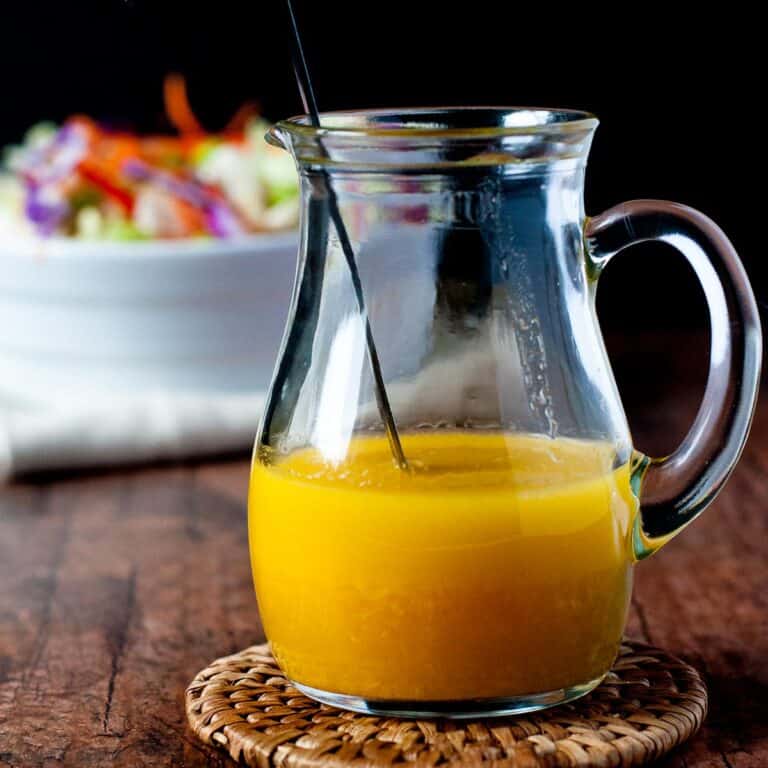Easy Ginger-Orange Dressing - Flavour and Savour