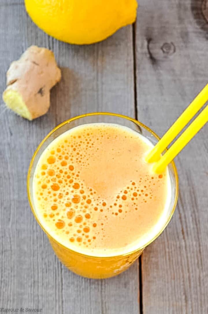 Anti-Inflammatory Turmeric Pick-Me-Up Tonic - Flavour and Savour