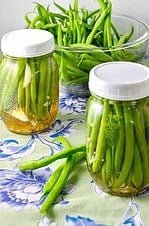 Quick Refrigerator Pickled Beans for Beginners - Flavour and Savour