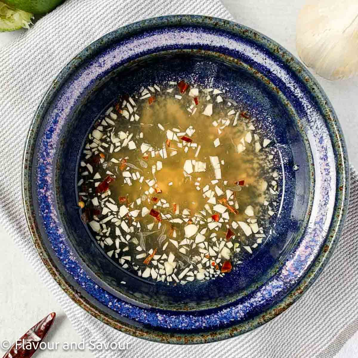 Easy Nuoc Cham (Vietnamese Dipping Sauce) - Flavour and Savour